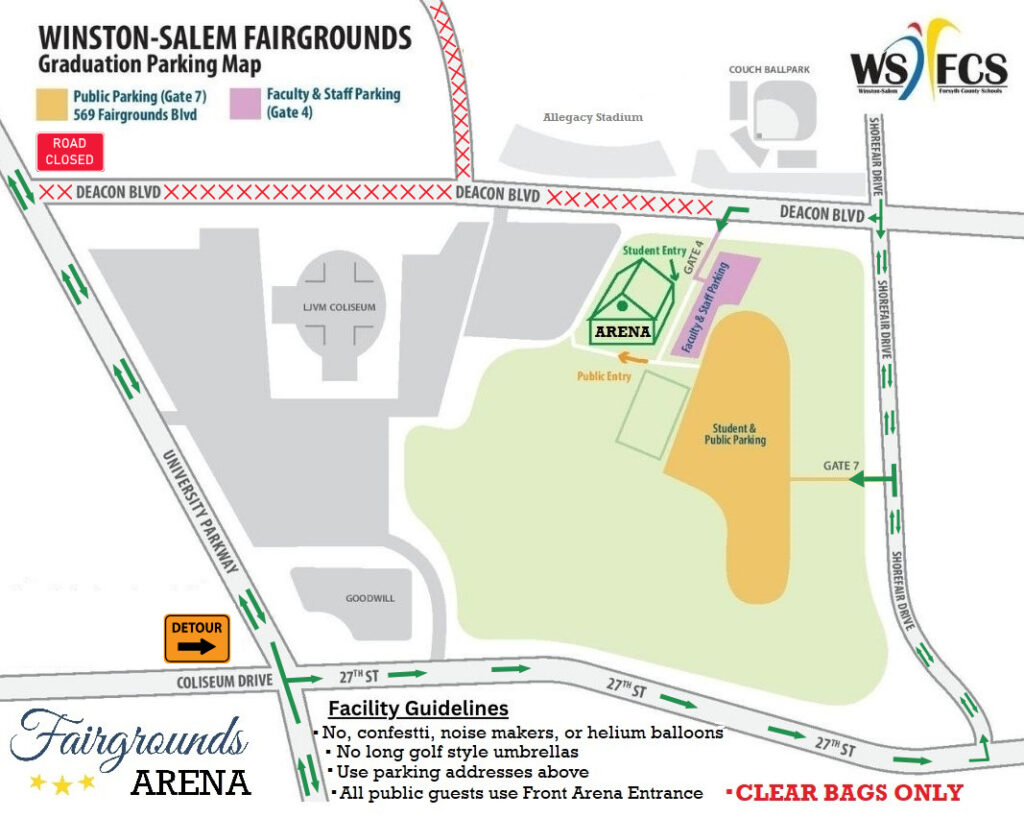 J.F. Kennedy High School Graduation | Winston Salem Fairgrounds