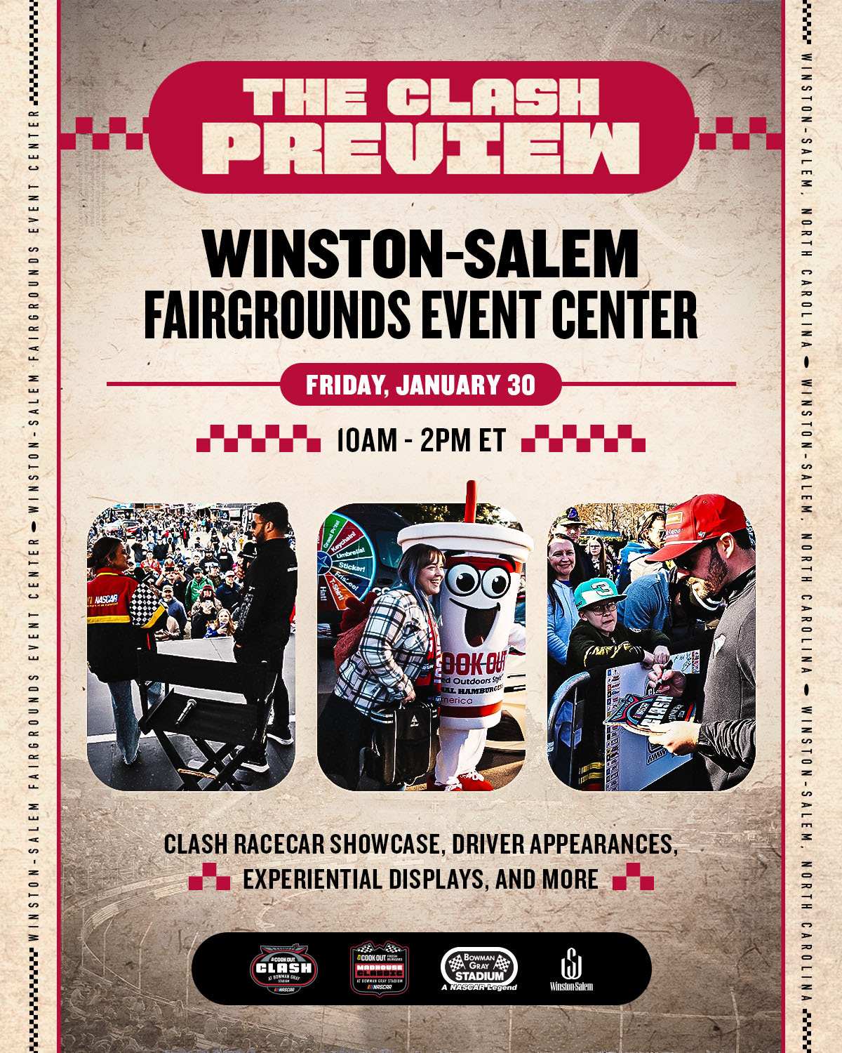 The Clash Preview - Winston Salem Fairgrounds